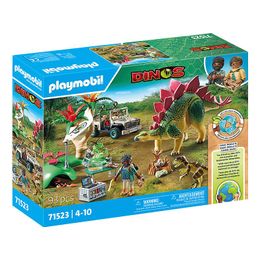 Playmobil 71523 Forschungscamp mit Dinos Spielset, Mehrfarbig