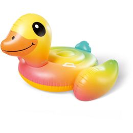 Intex Aufblasbare Schwimmfigur Wasser Spielzeug Baby Duck Ride-On 147x147x81cm ab 3 Jahren 57556NP