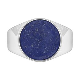 CAI Ring 925/- Sterling Silber Lapislazuli blau Glänzend 2,50ct (Größe: 064 (20,4))