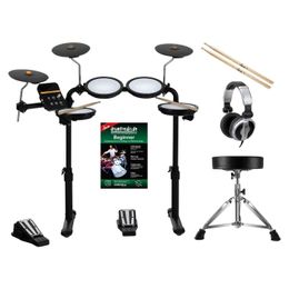 XDrum E-Drum DD-250 E-Drum Kit mit 4 Mesh Heads Pads