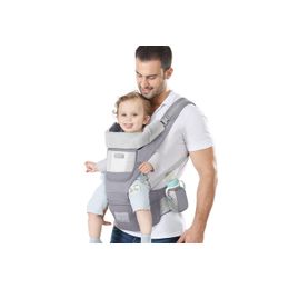 HEYHIPPO Rückentrage Ergonomische Babytrage mit Hüftsitz