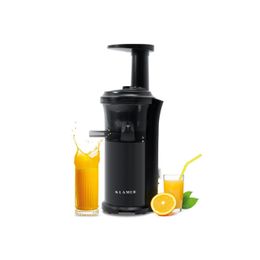 KLAMER Slow Juicer Entsafter mit Rückwärtsgang