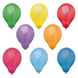 Papstar Luftballon 16 Luftballons Ø 25 cm farbig sortiert