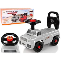 LEAN Toys Rutscherauto Autofahrer QX-5500-2 Hupen Rückenlehne Spielzeug Spielzeugauto Wagen