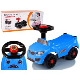 LEAN Toys Rutscherauto Auto QX-3399-2 Hupe Spielzeug Spielzeugauto Schiebespielzeug Fahrzeug
