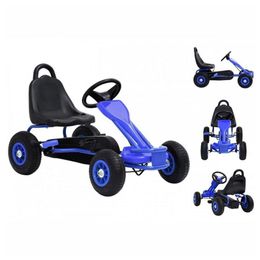 vidaXL Tretfahrzeug Tretfahrzeug Kinderfahrzeug Trampelauto Pedal Go-Kart mit Luftreifen B