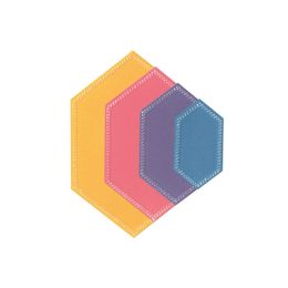 Sizzix Motivschablone Framelits Stanzschablone Hexagons by Stacey Park