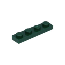 Lego® Spielbausteine 50 Stück Platte 1x4 in Dunkelgrün