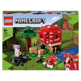 Lego® Konstruktionsspielsteine MINECRAFT Das Pilzhaus