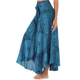 ZWY Strandkleid Zweiteiliges Strand-Urlaubskleid mit weitem Swingrock-Strandkleid (Freizeitkleidung