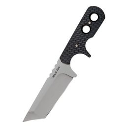 Cold Steel Survival Knife Mini Tac Tanto Halsmesser Neck Knife glatte Klinge