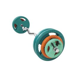 Gorilla Sports Hantel-Set Langhantel Set 35kg