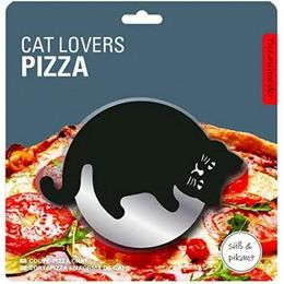 WestCraft Pizzaschneider Pizzaschneider als schwarze Katze