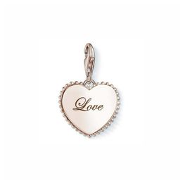 Thomas Sabo Armreif Amen Thomas Sabo Thomas Sabo Charm Anhänger Armband Herz Love Damenper