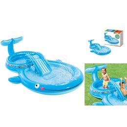 Intex Pool Aufblasbares Planschbecken für Kinder Intex Spielplatz Wal 235 L 23