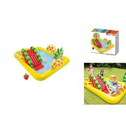 Intex Pool Aufblasbares Planschbecken für Kinder Intex 57158NP Spielplatz Früchte
