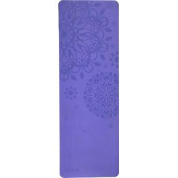 Fitforce Yogamatte Fitforce Design Yogamatte Fitnessmatte Gymnastikmatte violet