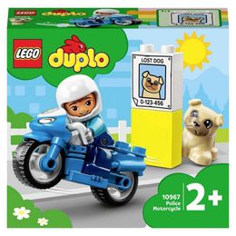 Lego® Konstruktionsspielsteine DUPLO® Polizeimotorrad
