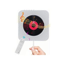 DTC GmbH Tragbarer CD-Player mit Bluetooth Desktop für zu Hause MP3-Player MP3-Player (CD-Player CD-Spieler