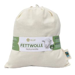 Hollert Stoffwindeln, Bio Fettwolle Naturwolle 100g Schafwolle Rohwolle Wollfett Lanolin