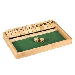 Philos Spiel, Shut the Box aus Bambus