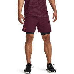 Under Armour® Funktionsshorts UA VANISH WOVEN 6IN SHORTS DARK MAROON