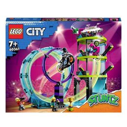 Lego® Konstruktionsspielsteine CITY Ultimative Stuntfahrer-Challenge