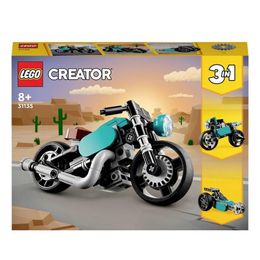 Lego® Konstruktionsspielsteine CREATOR Oldtimer Motorrad