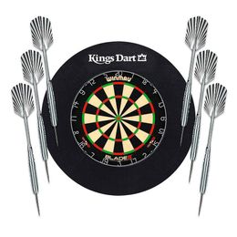 Kings Dart Dartscheibe Dart-Set Two Winmau Dartboard Blade 6