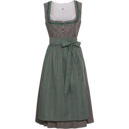 Almsach Dirndl Midi Dirndl mit Hirschmotiv