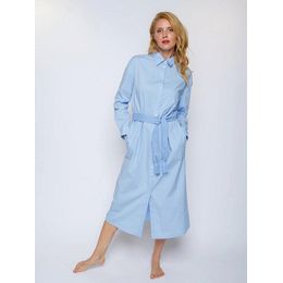 EMILY VAN DEN BERGH Blusenkleid Hemd Light Blue