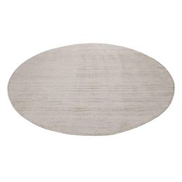 Teppich Esprit "Gil" Teppiche Gr. Ø 200 cm, 8 mm, 1 St., beige (creme beige) Esszimmerteppiche