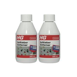 HG HG Aufkleber Entferner 300ml (2er Pack) Spezialwaschmittel