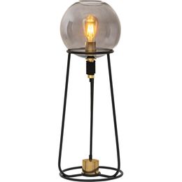Näve Tischleuchte NÄVE "Stelo" Lampen Gr. 1 flammig, Ø 25 cm Höhe: 71 cm, schwarz Tischlampen