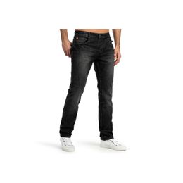 Sublevel Slim-fit-Jeans Herren Jeans Slim Straight Fit Stretch Hose Flexible 5 Pocket