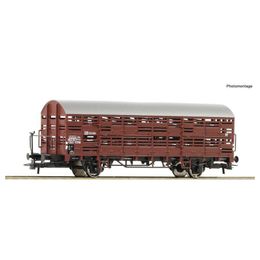 Roco Güterwagen H0 Kleinvieh-Verschlagwagen der DB