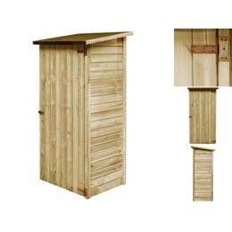 vidaXL Garten-Geräteschrank Gartenschrank Geräteschrank Geräteschuppen Holzschrank imprägniert 88x