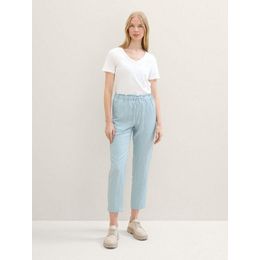 Tom Tailor Culotte Lockere Hose mit Leinen