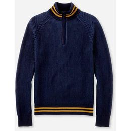 Troyer OLYMP "Casual" Gr. XL, blau (marine) Herren Pullover Rollkragenpullover