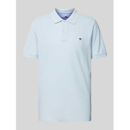 Fynch-Hatton Poloshirt mit Logo-Stitching