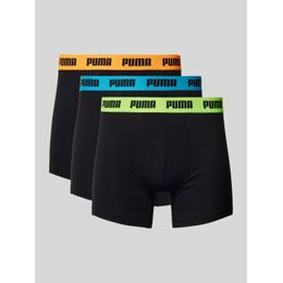 Puma Trunks mit Label-Detail im 3er-Pack