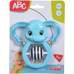 ABC-Dickie-Simba Rassel Baby Babywelt Rassel Rasselnder Spiegelelefant 104010005