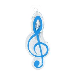 mugesh Musikinstrumentenständer Notenklammer Violinschlüssel blau