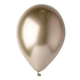 Papstar Luftballon 4 Luftballons Ø 33 cm "Shiny Prosecco" large