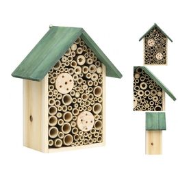 vidaXL Vogelhaus Insektenhotels 2 Stk 23x14x29 cm Massivholz Tanne