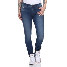 Diesel Röhrenjeans Diesel Damen Jeans D-ROISIN 5-Pocket Style