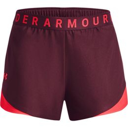 Under Armour® Funktionsshorts PLAY UP SHORTS 3.0 ELEMENTAL PINK/WHITE