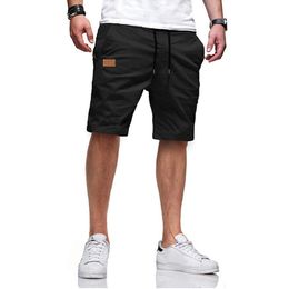 JMIERR Cargoshorts Kurze Hosen Herren Shorts Herren Sommer Chino Baumwolle mit Taschen (Shorts