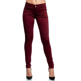 Elara Stretch-Hose Elara Damen Stretch Hose Push Up Jeans (1-tlg)