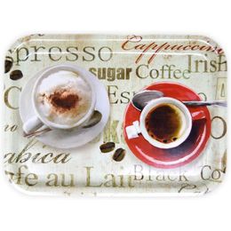 Lashuma Tablett Espresso, (1-tlg)